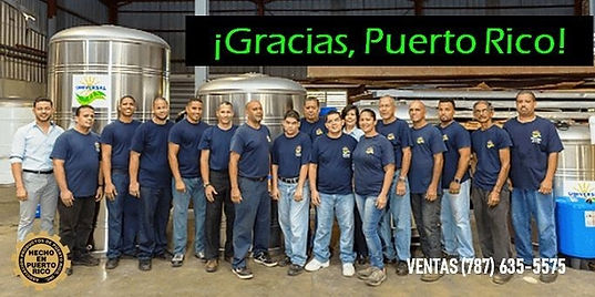 Cisternas de agua 450, 600, 780 y 1,200 galones | Universal Solar